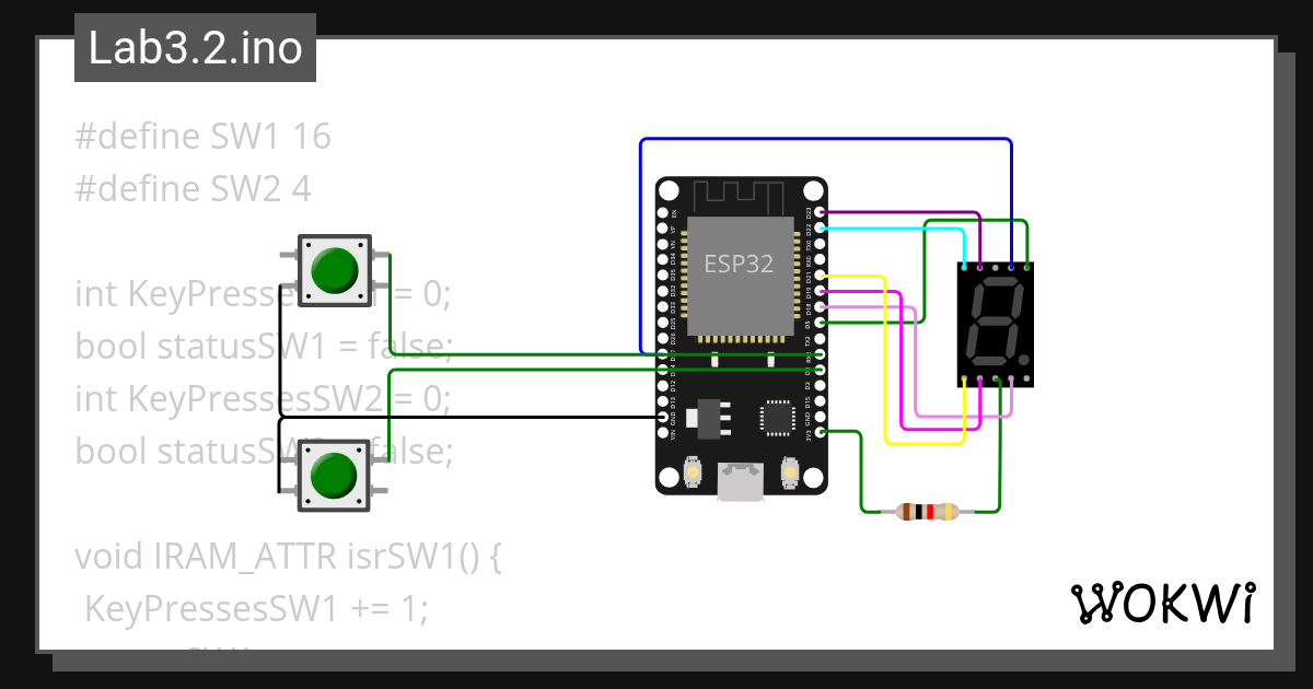 Lab3.2.ino - Wokwi ESP32, STM32, Arduino Simulator