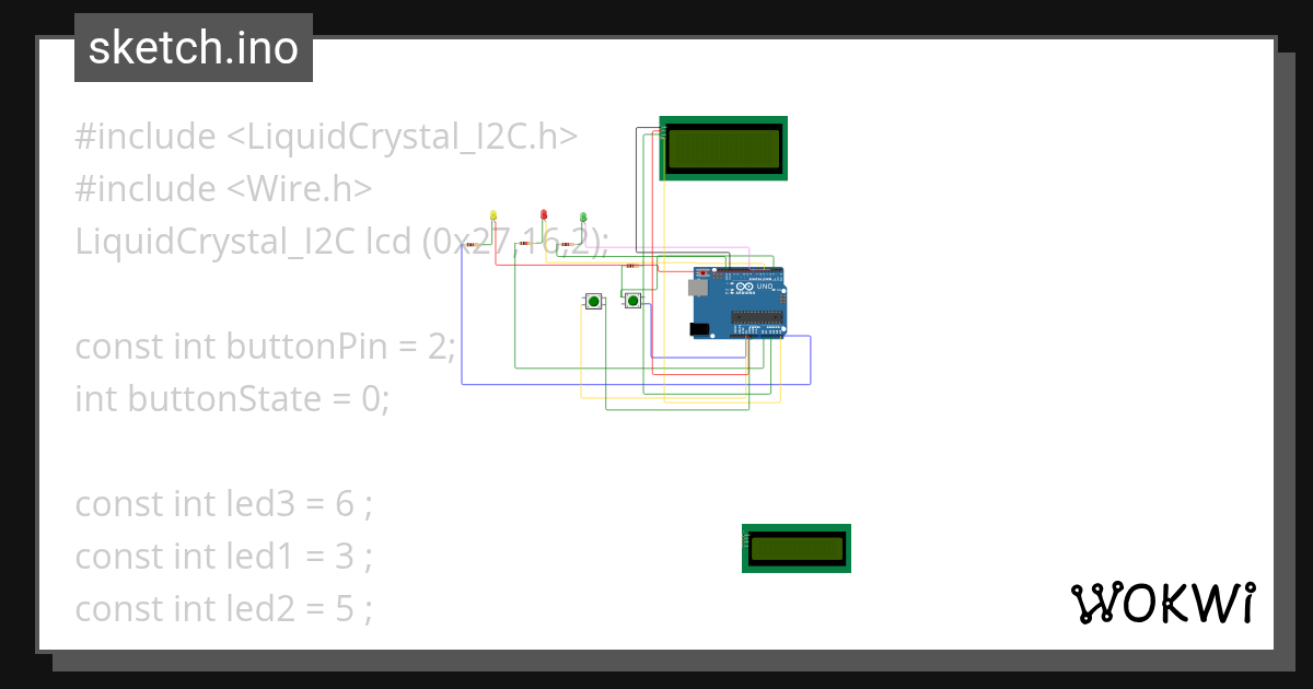 sketch.ino - Wokwi ESP32, STM32, Arduino Simulator