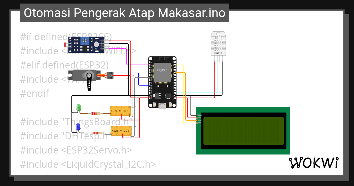 Otomasi Pengerak Atap Makasar.ino - Wokwi ESP32, STM32, Arduino Simulator
