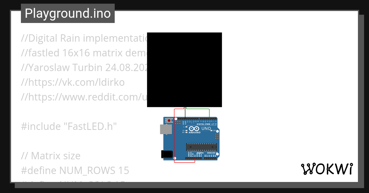 Playground.ino - Wokwi ESP32, STM32, Arduino Simulator