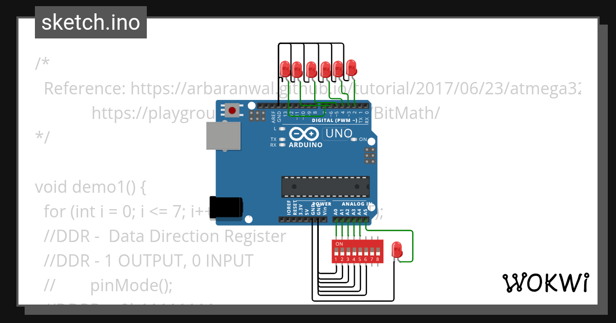 sketch.ino - Wokwi ESP32, STM32, Arduino Simulator
