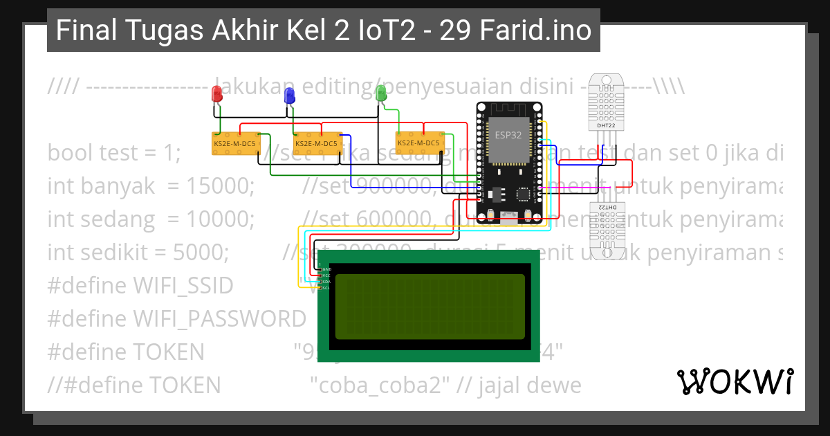 Final Tugas Akhir Kel 2 IoT2 - 29 Farid.ino - Wokwi ESP32, STM32, Arduino Simulator