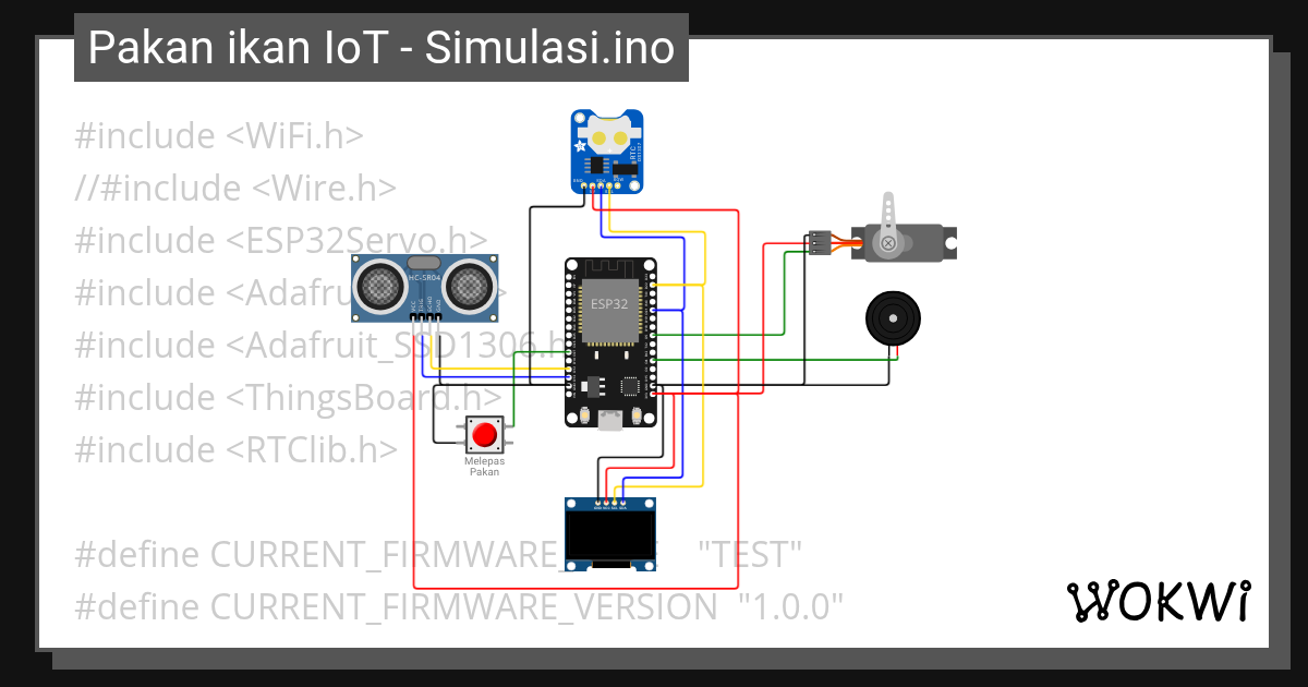 Pakan Ikan Iot O Wokwi Esp32 Stm32 Arduino Simulator 1834
