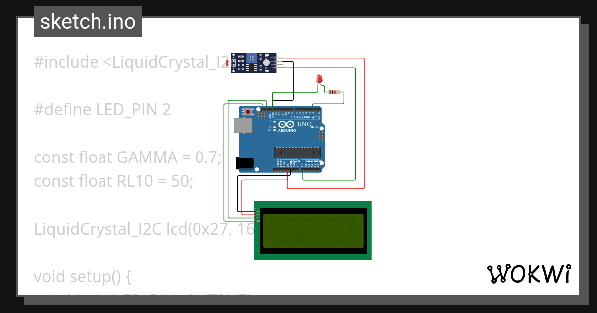 LDR LCD I2C - Wokwi ESP32, STM32, Arduino Simulator LDR LCD I2C - Wokwi ESP32, STM32, Arduino Simulator