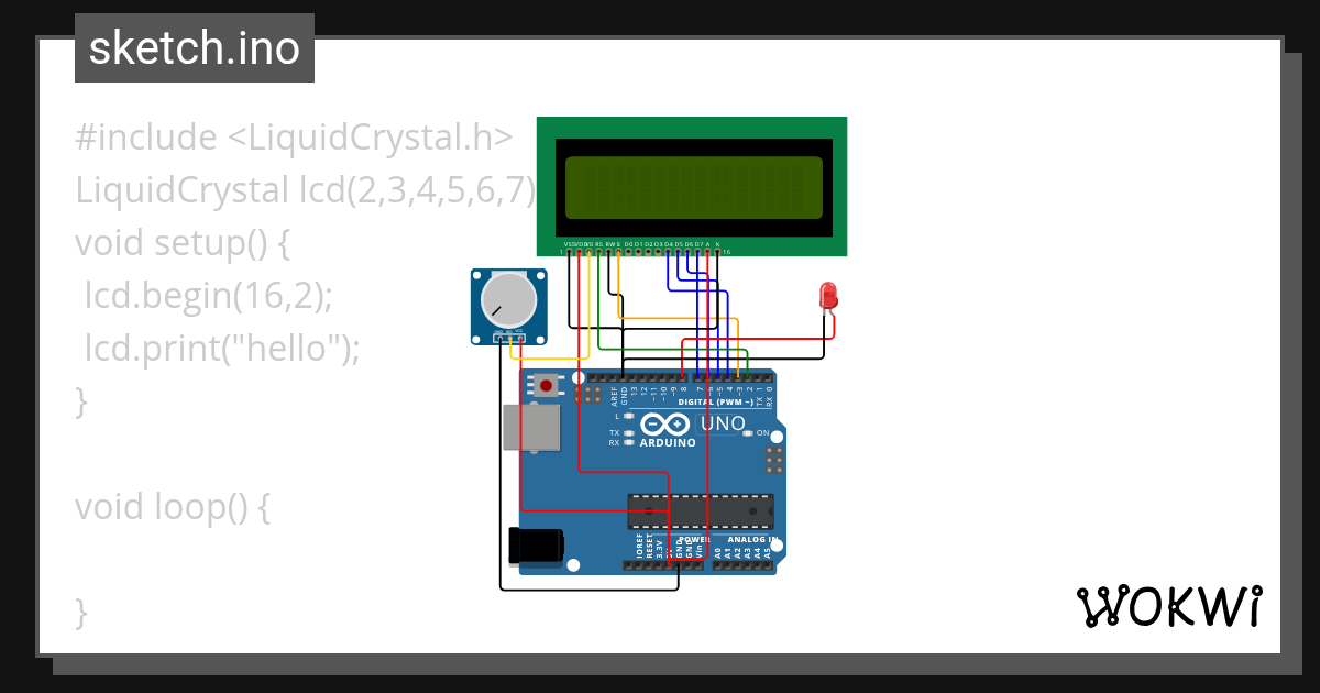 sketch.ino - Wokwi ESP32, STM32, Arduino Simulator