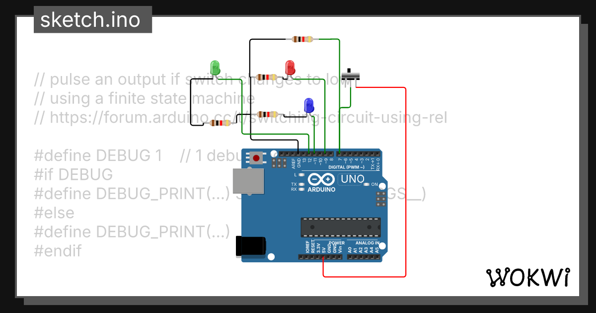 UPS - Wokwi ESP32, STM32, Arduino Simulator