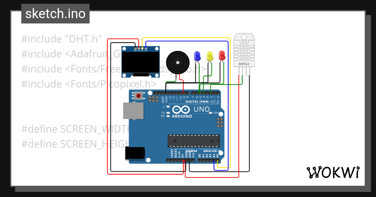 Evaluasi 1 Nomor 1 - Wokwi ESP32, STM32, Arduino Simulator