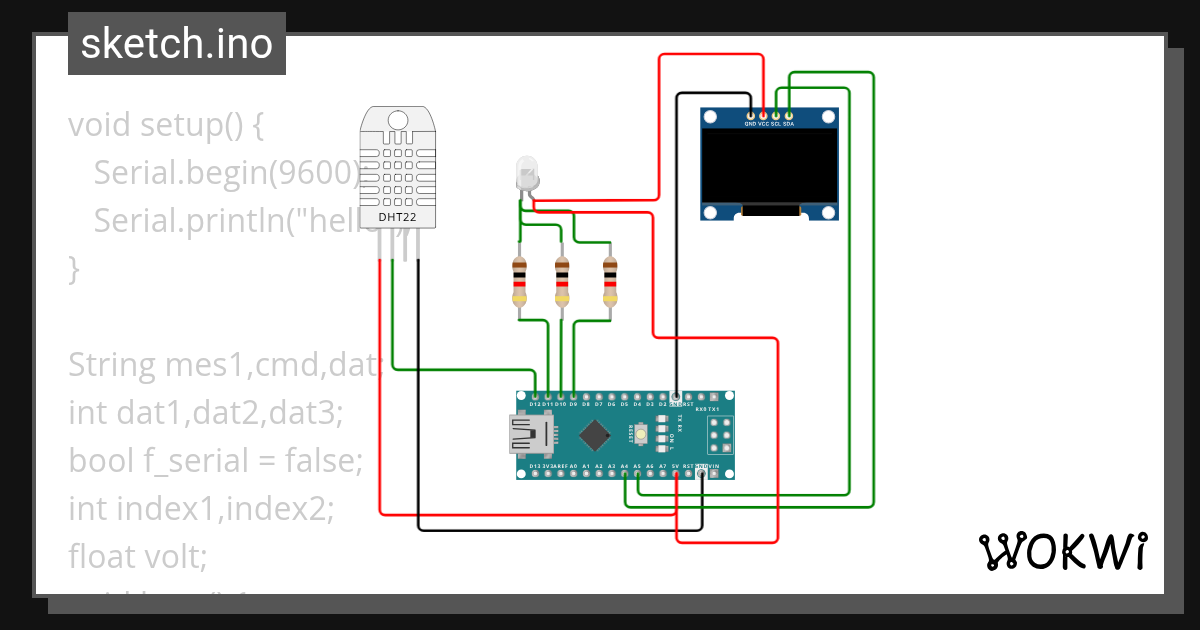 sketch.ino - Wokwi ESP32, STM32, Arduino Simulator