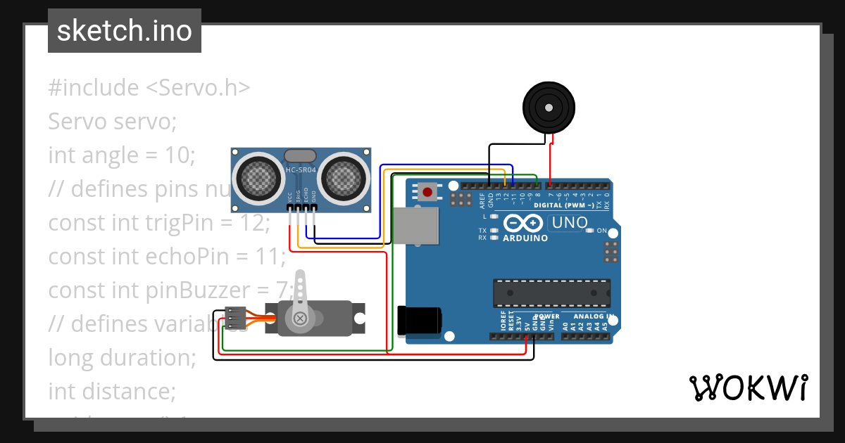 Palang Kereta Wokwi Esp32 Stm32 Arduino Simulator