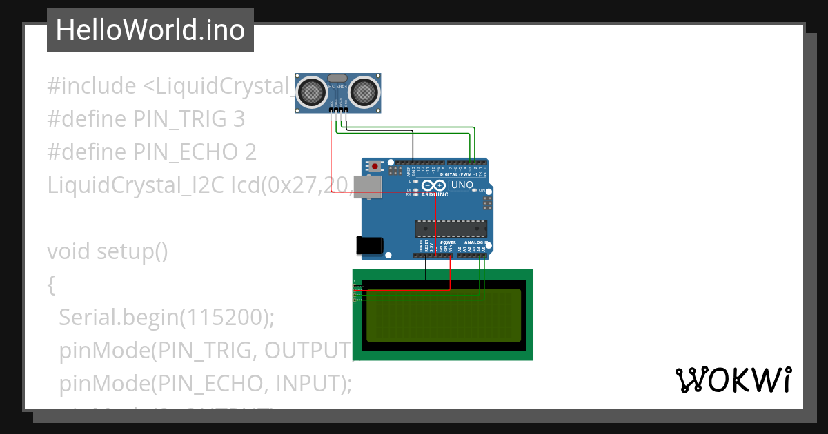 HelloWorld.ino - Wokwi ESP32, STM32, Arduino Simulator