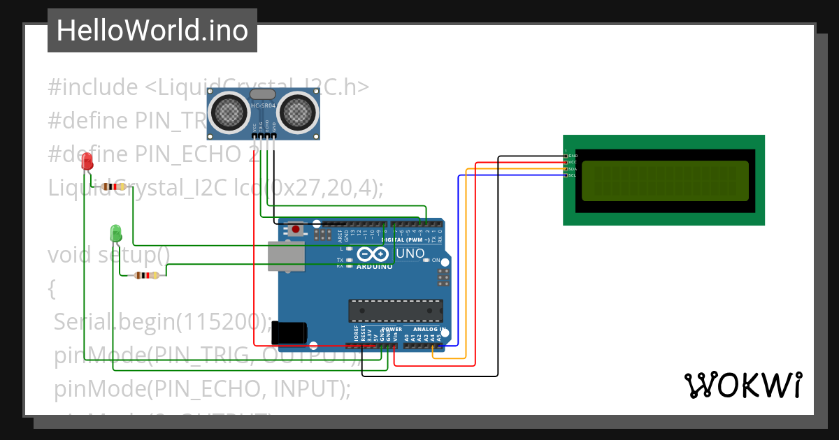 HelloWorld.ino - Wokwi ESP32, STM32, Arduino Simulator