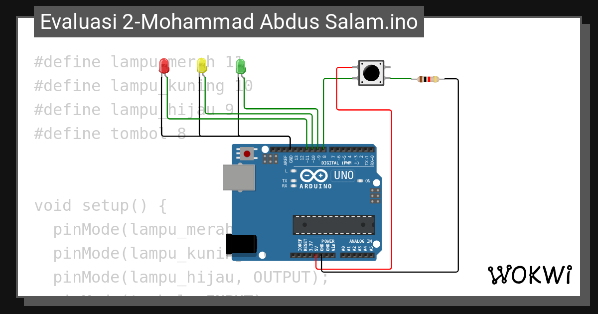 Evaluasi 2 Mohammad Abdus O Wokwi Esp32 Stm32 Arduino Simulator 2533