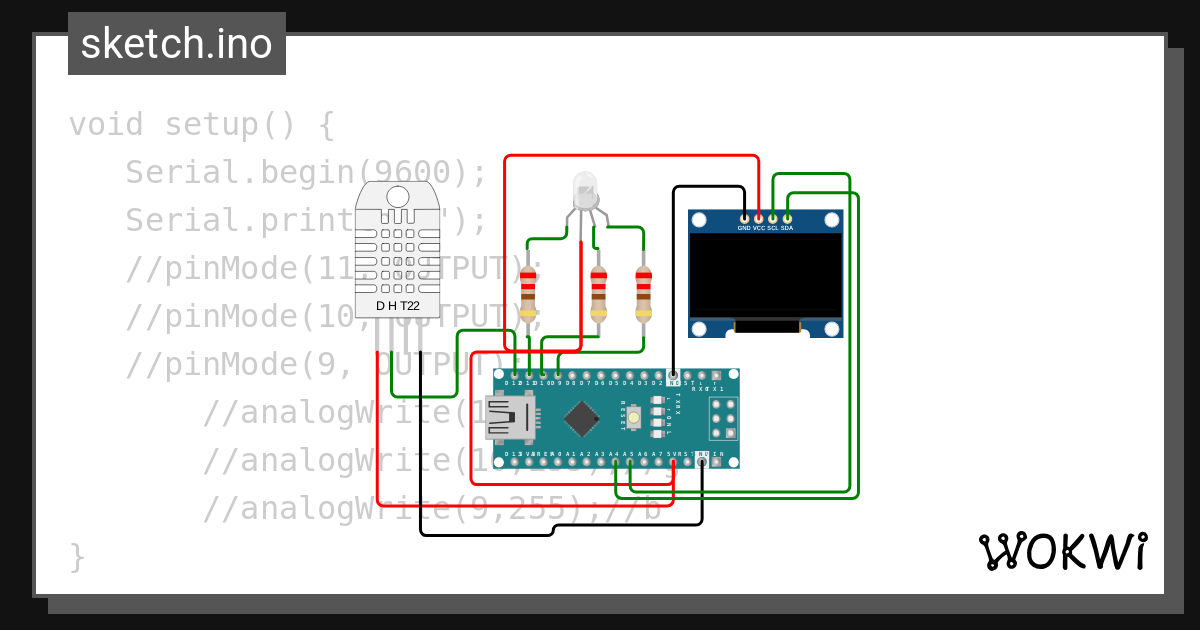 การเขียนโปรแกรมจัดการข้อความ Wokwi Wokwi Esp32 Stm32 Arduino Simulator
