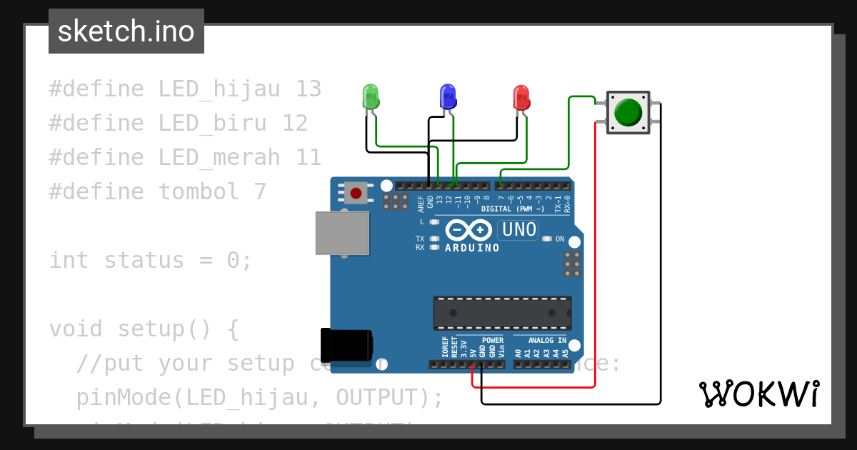 Tugas 3 Wokwi Esp32 Stm32 Arduino Simulator 1407
