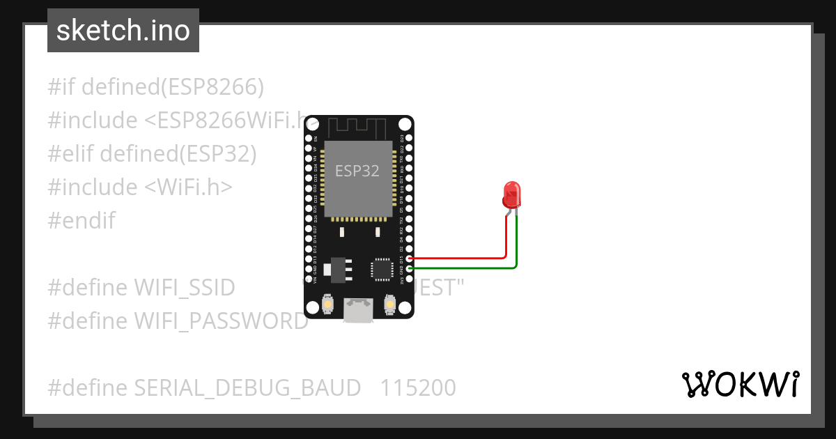 Led Kedip Wifi Wokwi Esp32 Stm32 Arduino Simulator 0561