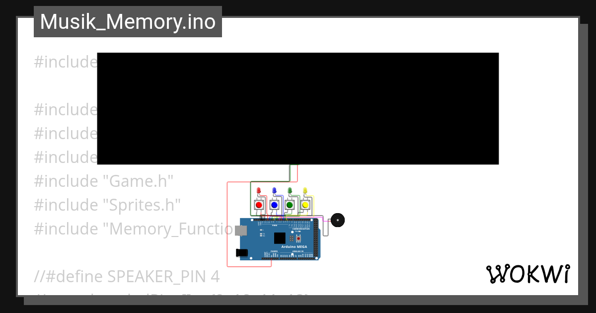 Musik_Memory.ino - Wokwi ESP32, STM32, Arduino Simulator