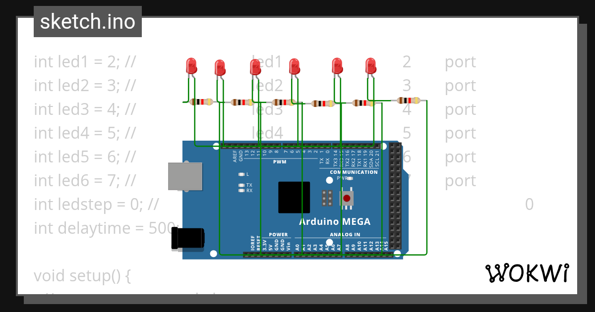 Lab2-1 6410110351.ino - Wokwi ESP32, STM32, Arduino Simulator