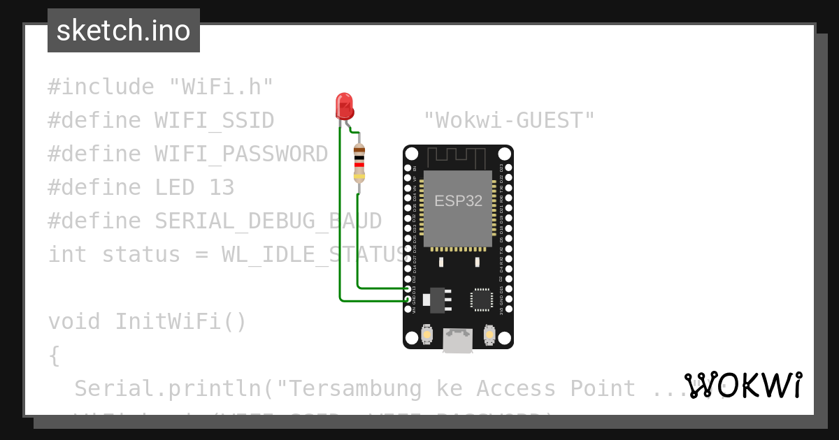 Esp32 Wifi Scan Wokwi Esp32 Stm32 Arduino Simulator