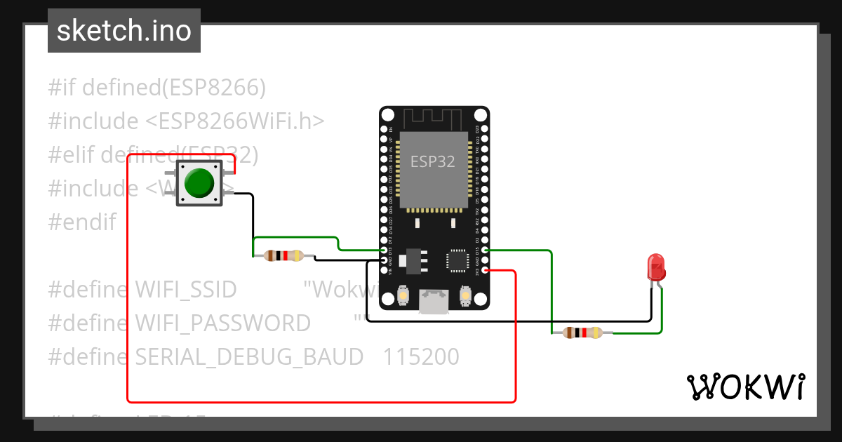 Challenge 10-2 Ok - Wokwi ESP32, STM32, Arduino Simulator