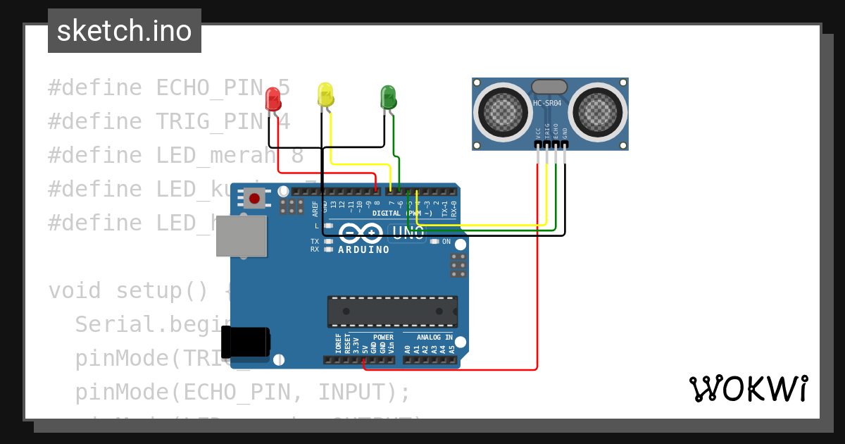 Deteksi Banjir Wokwi Esp32 Stm32 Arduino Simulator 2149