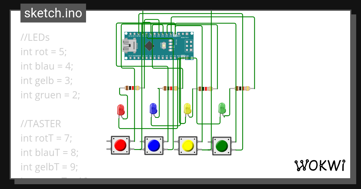 simon says.ino - Wokwi ESP32, STM32, Arduino Simulator