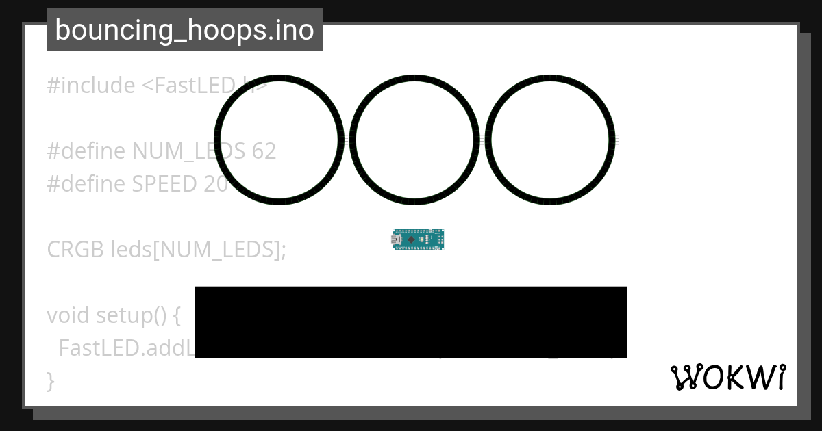 bouncing_hoops.ino - Wokwi ESP32, STM32, Arduino Simulator