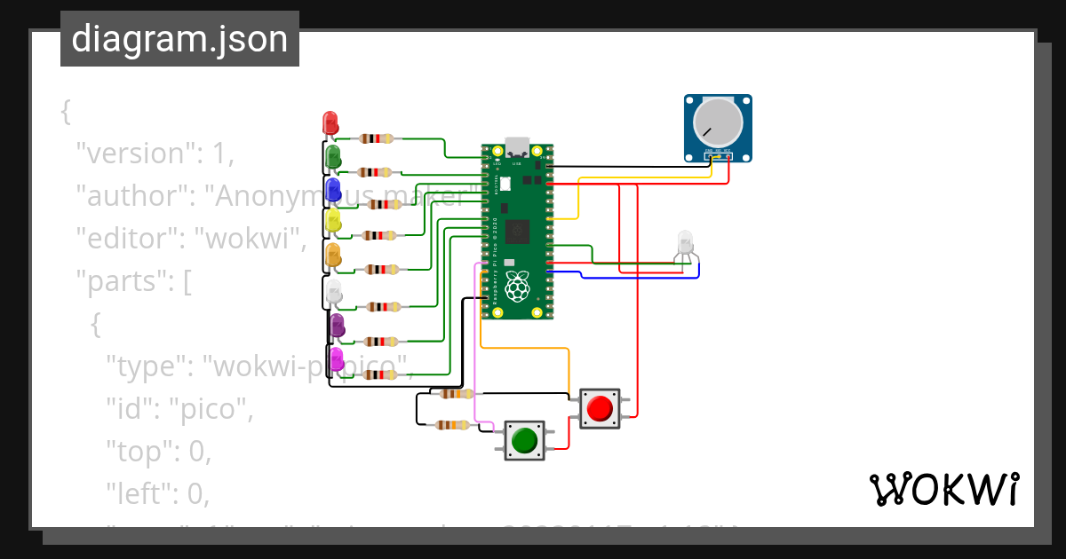 Untitled project - Wokwi ESP32, STM32, Arduino Simulator