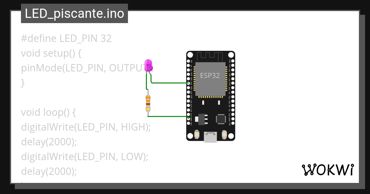 Ledo Wokwi Esp32 Stm32 Arduino Simulator 7617