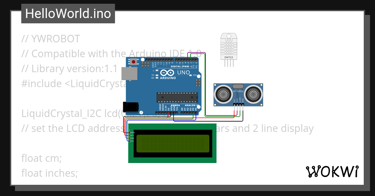 HelloWorld.ino - Wokwi ESP32, STM32, Arduino Simulator