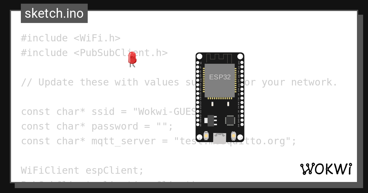 Mqtt Esp32 Test Upython Wokwi Arduino And Esp32 Simulator Vrogue