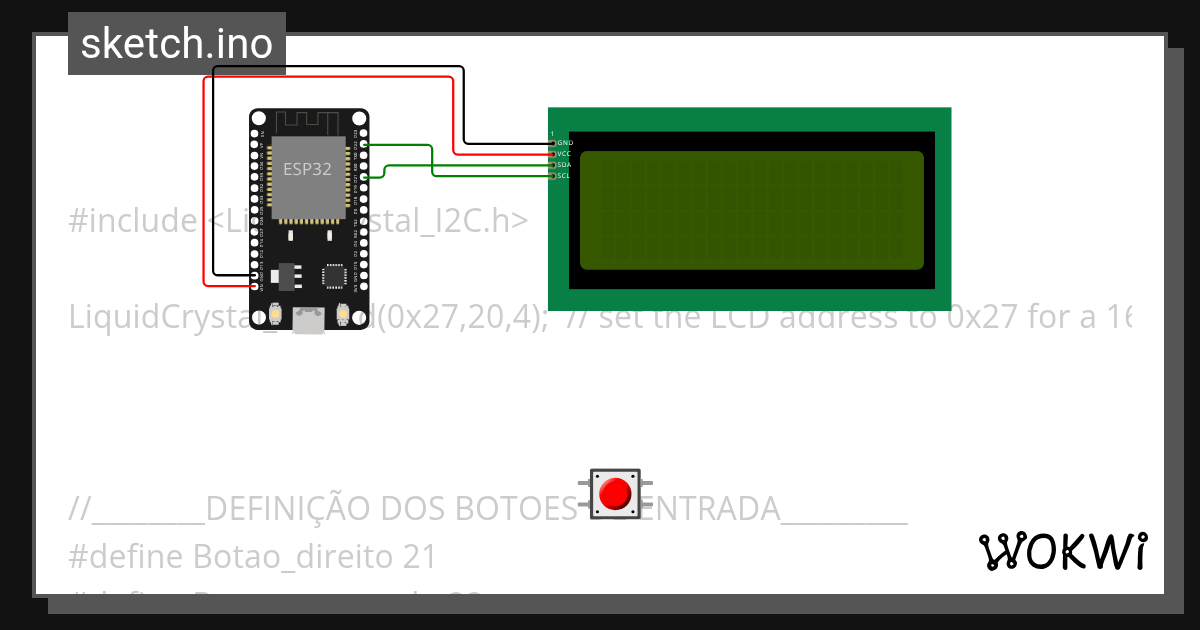 Displayi2c Wokwi Esp32 Stm32 Arduino Simulator 2499