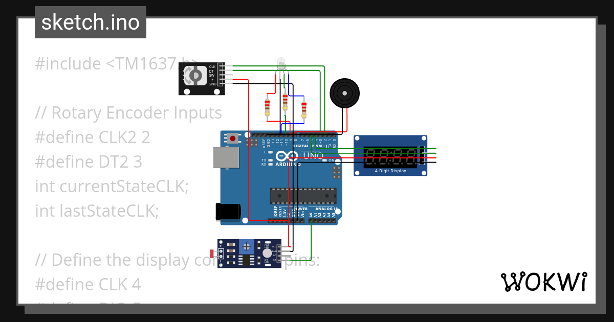 Metronome.ino - Wokwi Arduino and ESP32 Simulator