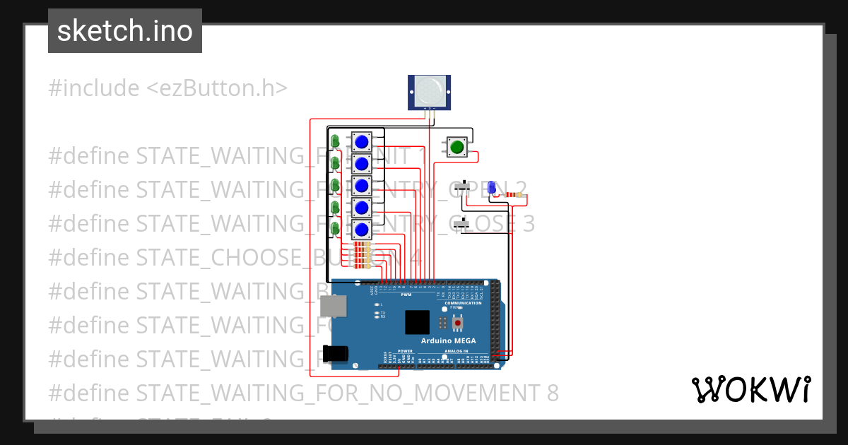Spider Web Crawl - Wokwi ESP32, STM32, Arduino Simulator