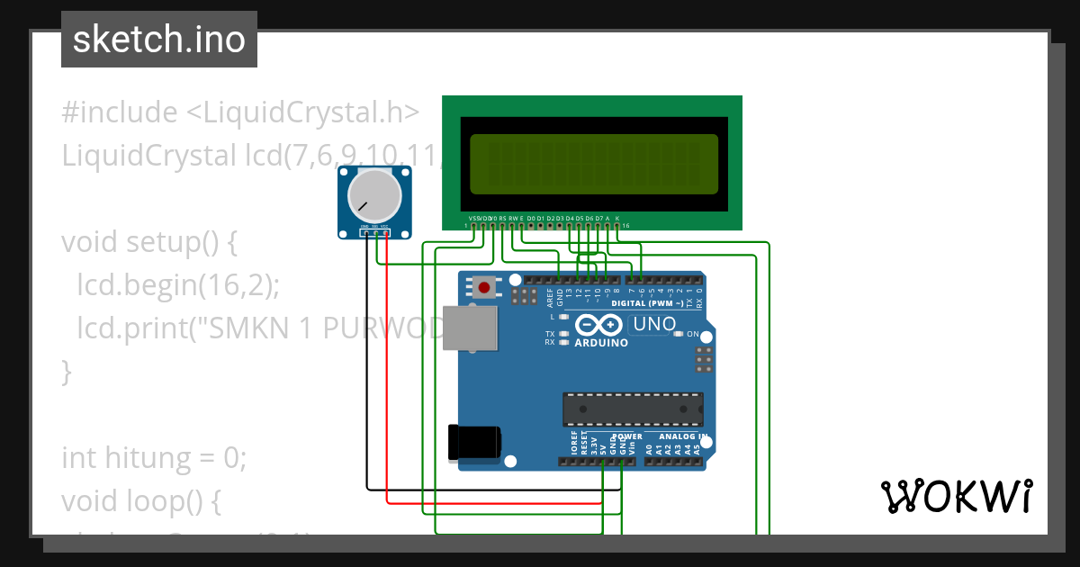 Lcd1 Wokwi Esp32 Stm32 Arduino Simulator 