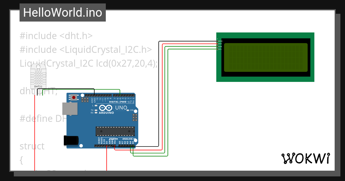 HelloWorld.ino - Wokwi ESP32, STM32, Arduino Simulator