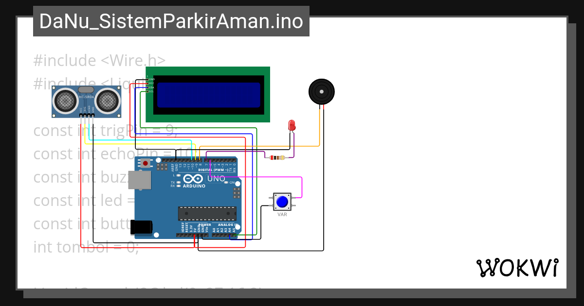 DaNu_SistemParkirAman.ino - Wokwi ESP32, STM32, Arduino Simulator