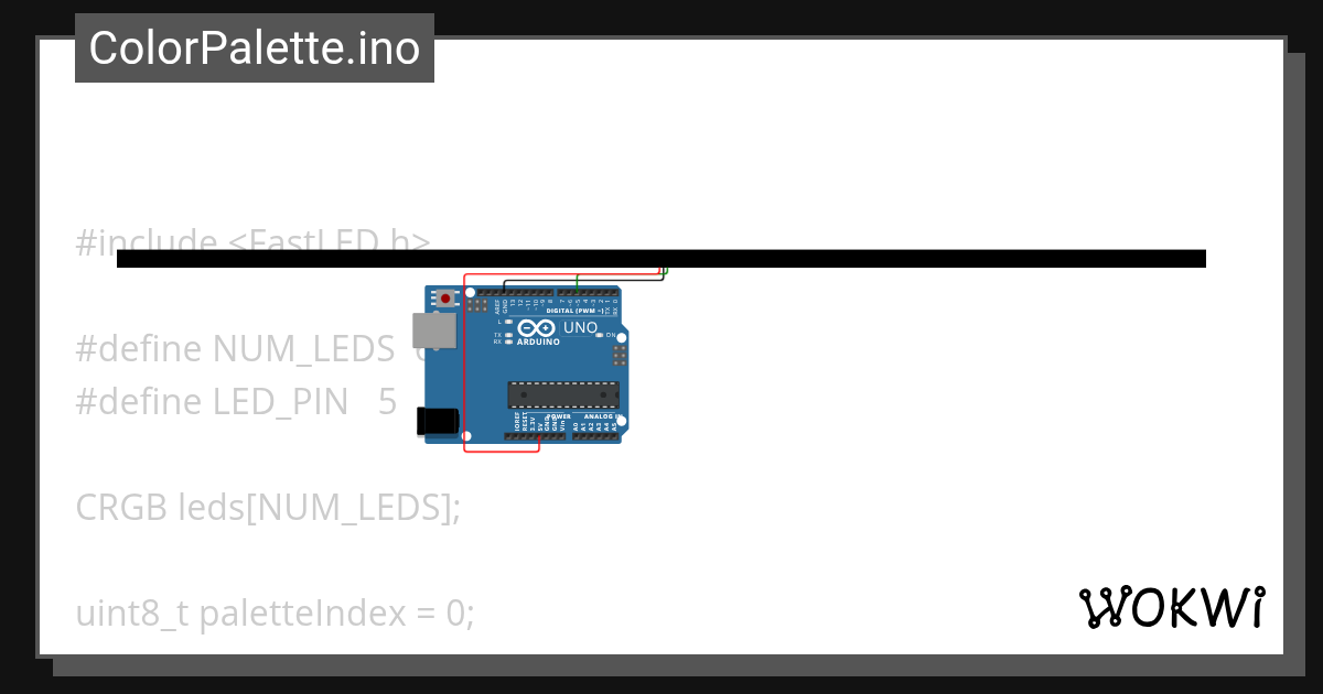 ColorPalette.ino - Wokwi ESP32, STM32, Arduino Simulator