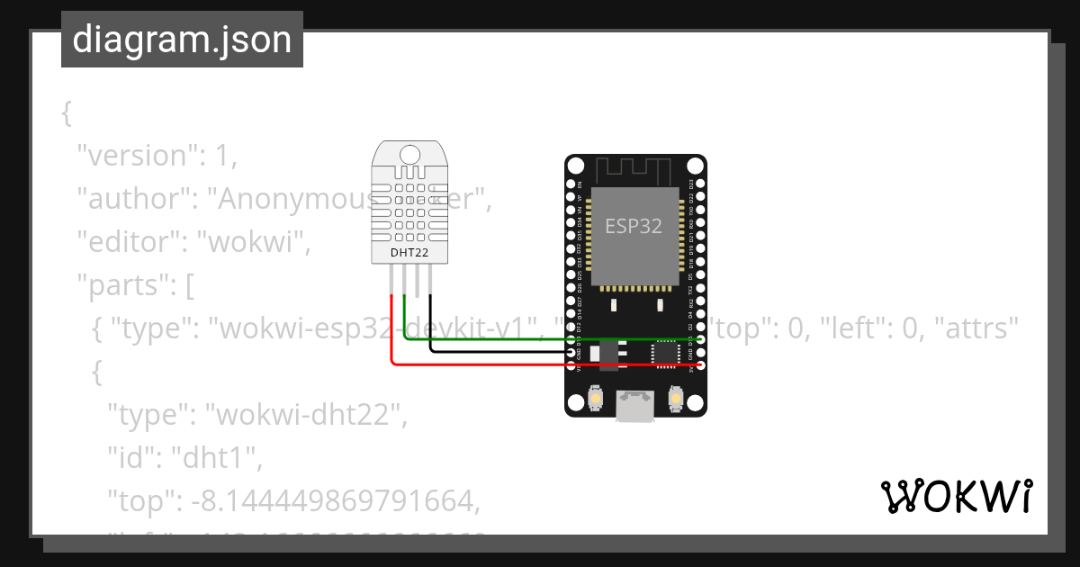dht22.ino - Wokwi ESP32, STM32, Arduino Simulator