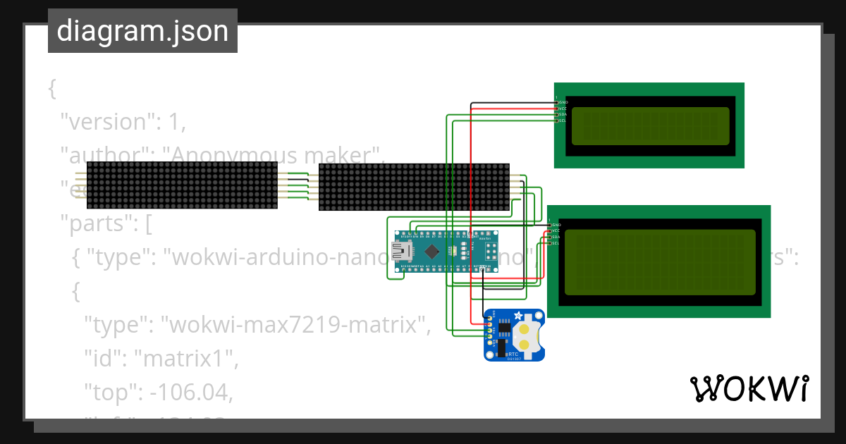 Displayboard0 Wokwi Esp32 Stm32 Arduino Simulator 