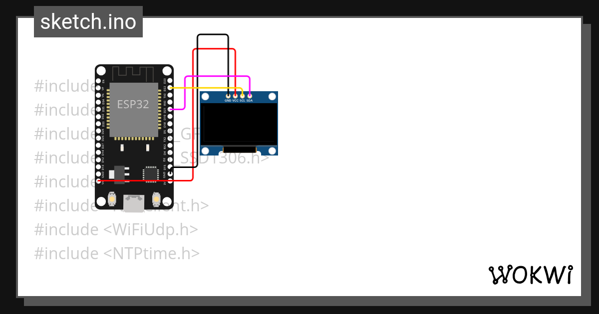 sketch.ino - Wokwi ESP32, STM32, Arduino Simulator