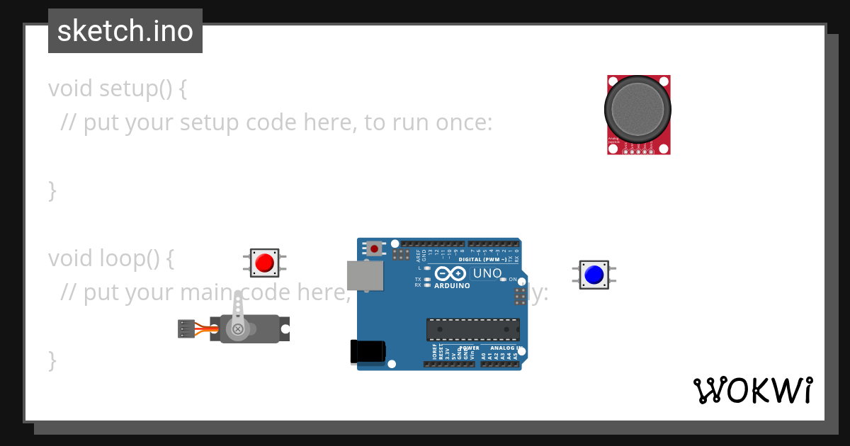 sketch.ino - Wokwi ESP32, STM32, Arduino Simulator