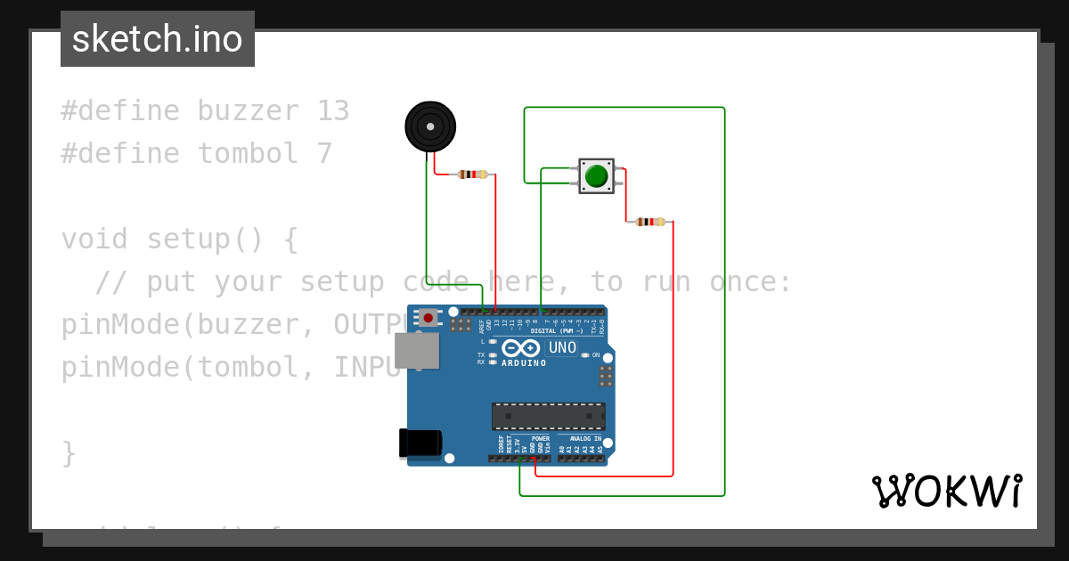 Bel Rumah Wokwi Esp32 Stm32 Arduino Simulator 