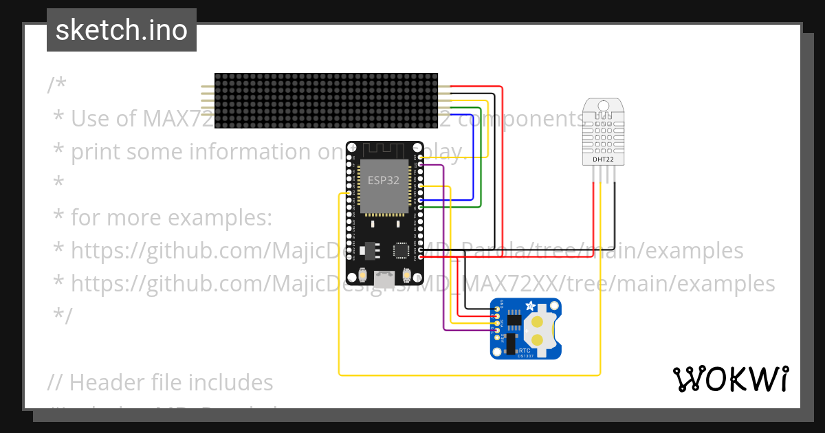 Wokwi - Online ESP32, STM32, Arduino Simulator