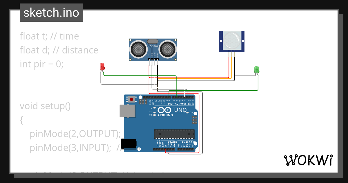 sketch.ino - Wokwi ESP32, STM32, Arduino Simulator
