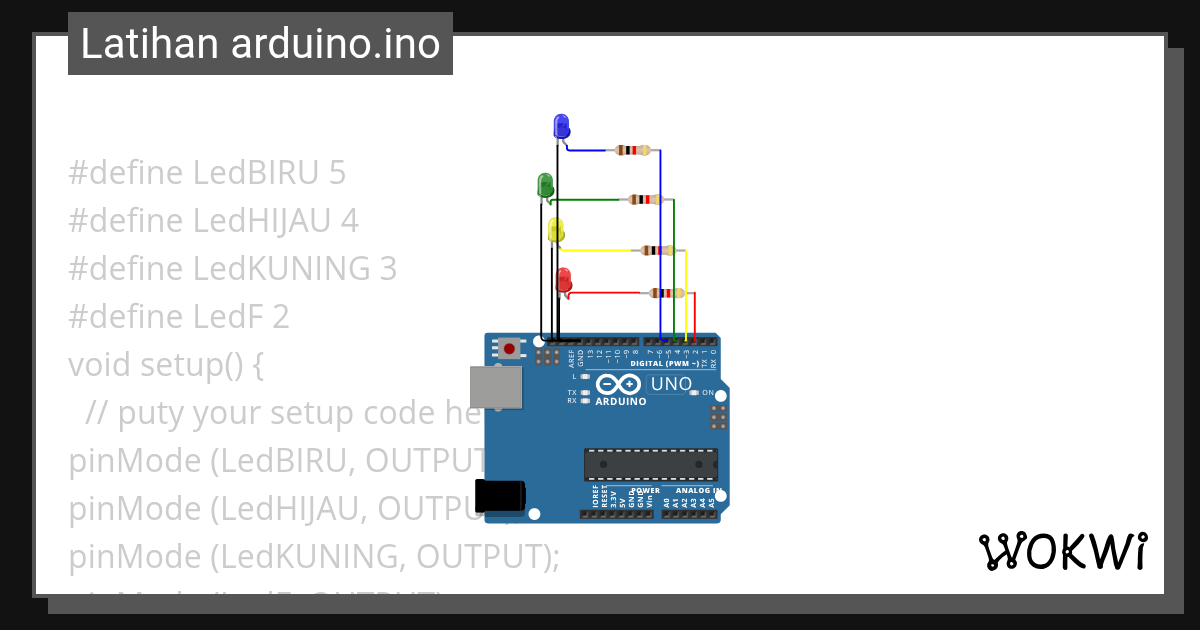Latihan O Wokwi Esp32 Stm32 Arduino Simulator 7866