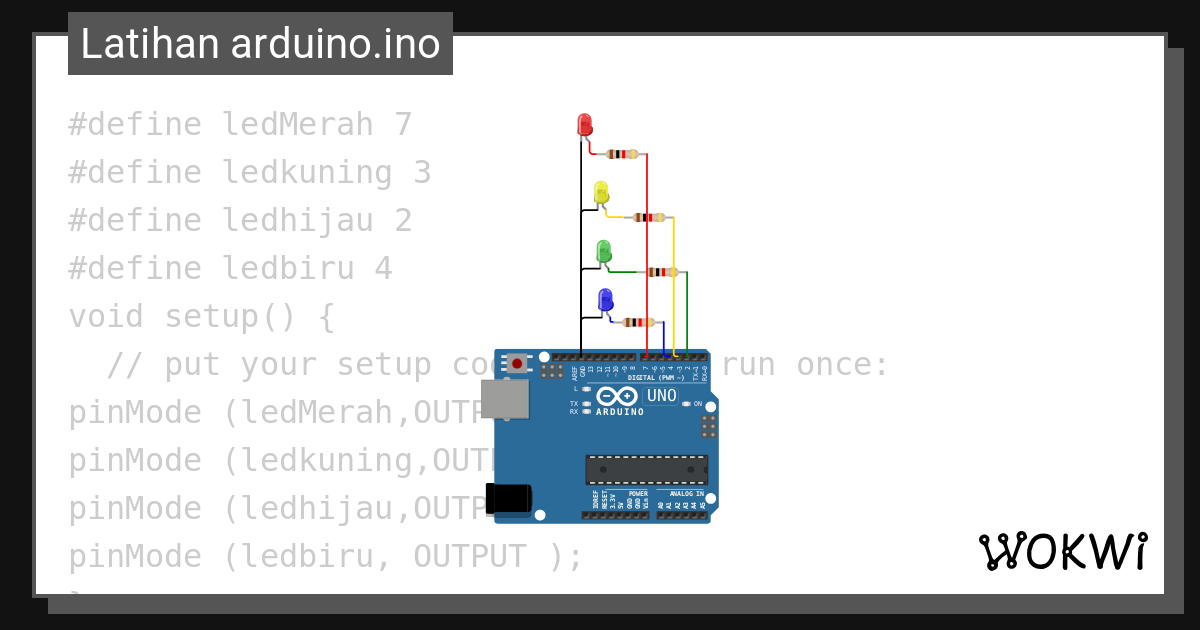 Latihan O Wokwi Esp32 Stm32 Arduino Simulator 3217