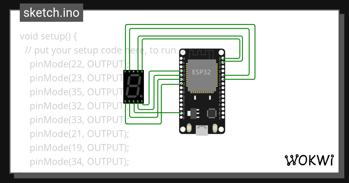 sketch.ino - Wokwi ESP32, STM32, Arduino Simulator