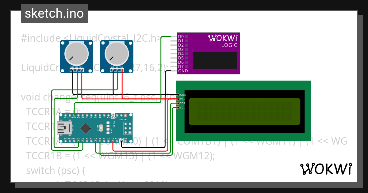 LCD_PWM.ino - Wokwi ESP32, STM32, Arduino Simulator