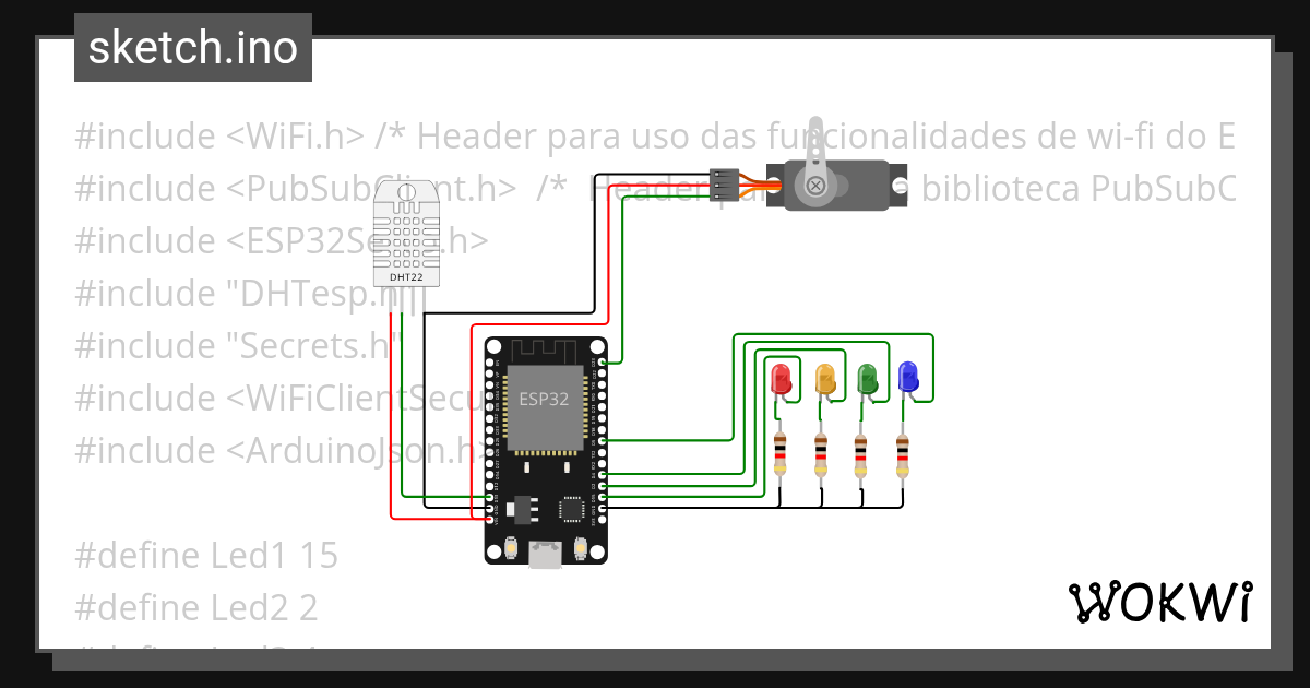 FIAP_HOME_CLOUD - Wokwi ESP32, STM32, Arduino Simulator