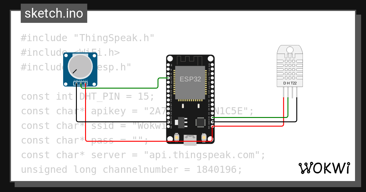 Siot Baca Data Thingspeak Wokwi Esp32 Stm32 Arduino Simulator 6276